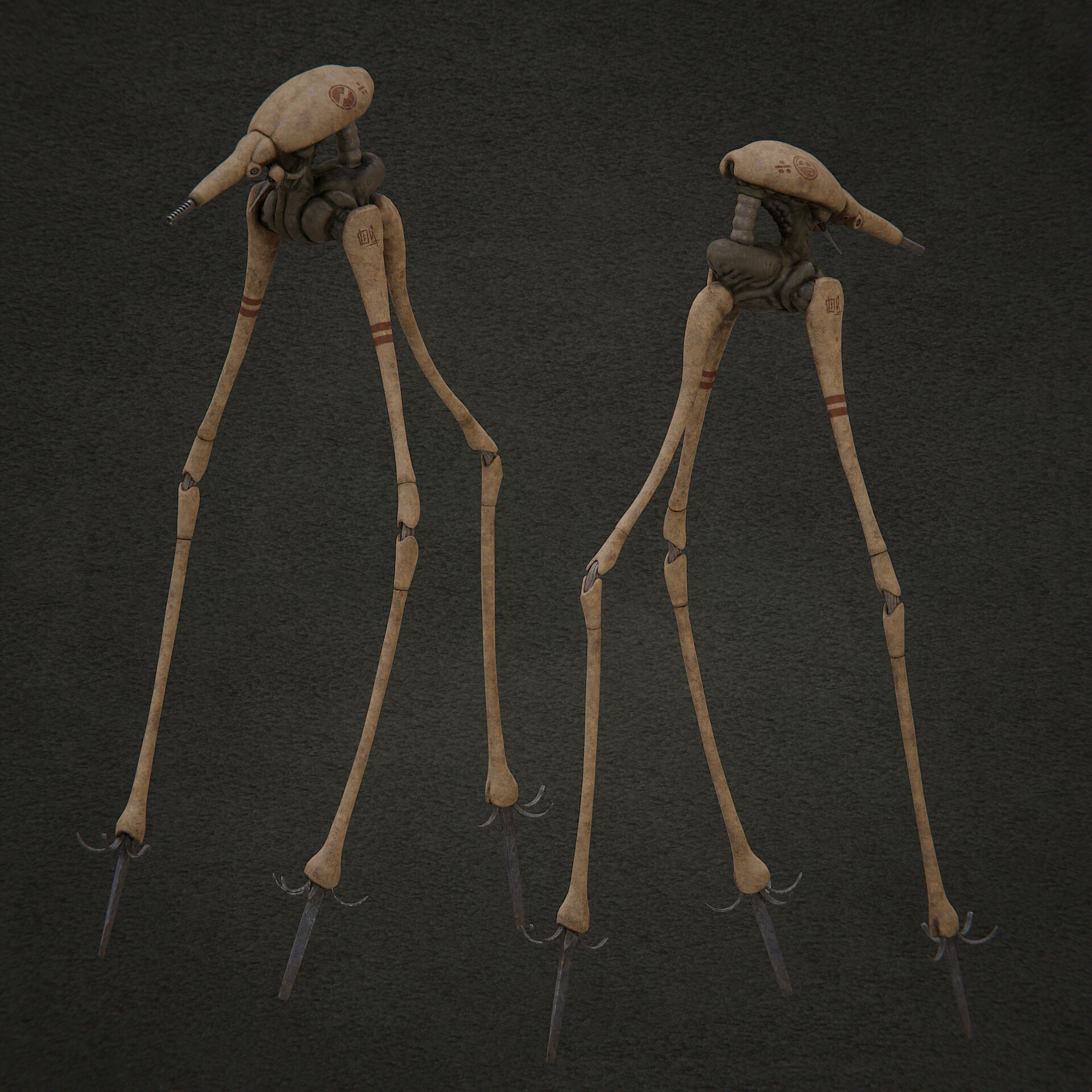 ArtStation - Half Life 2 Beta Strider