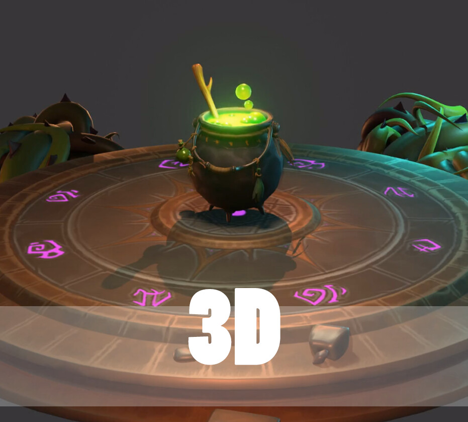 ArtStation - WITCH CAULDRON