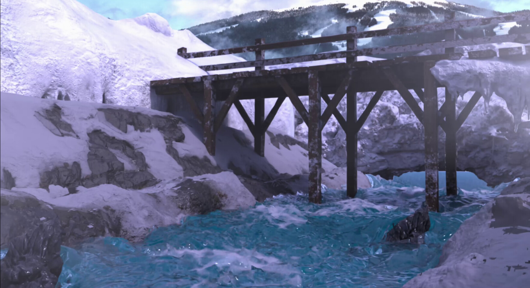 ArtStation - River Flip Simulation