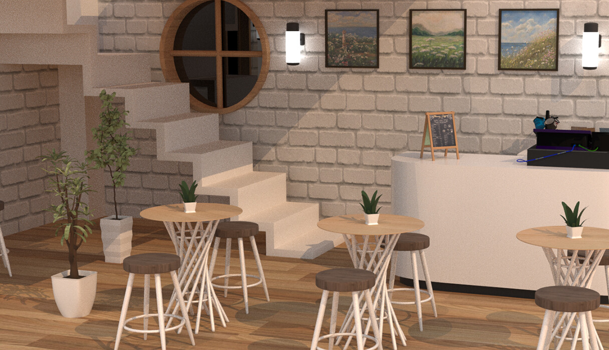 ArtStation - Cafe