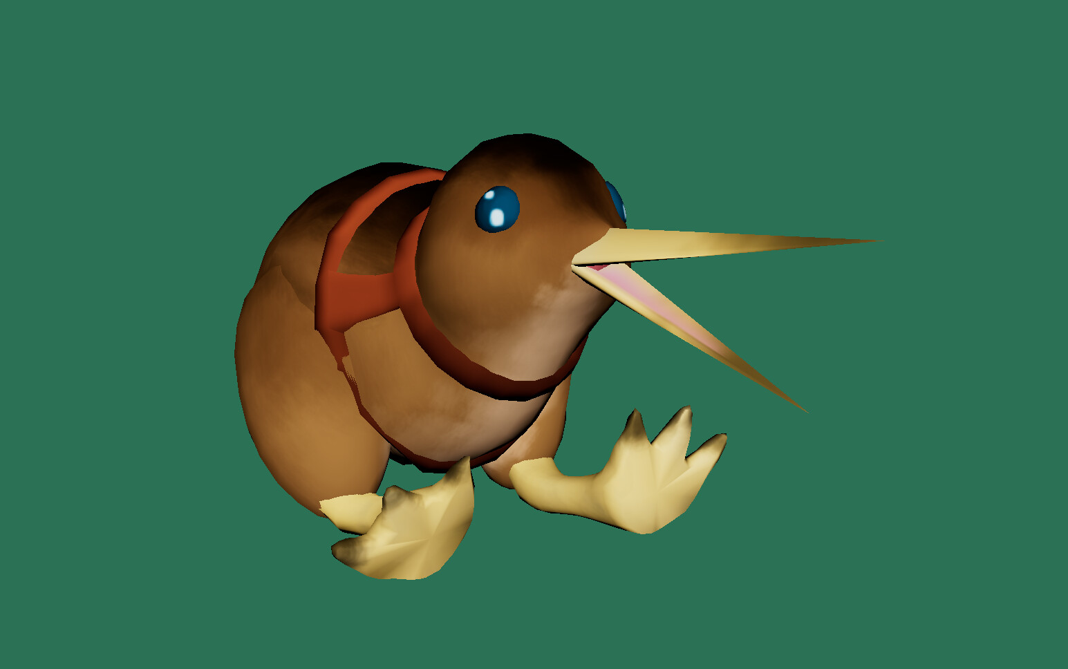 ArtStation - Cat and Kiwi characters for Kiwi Rescue