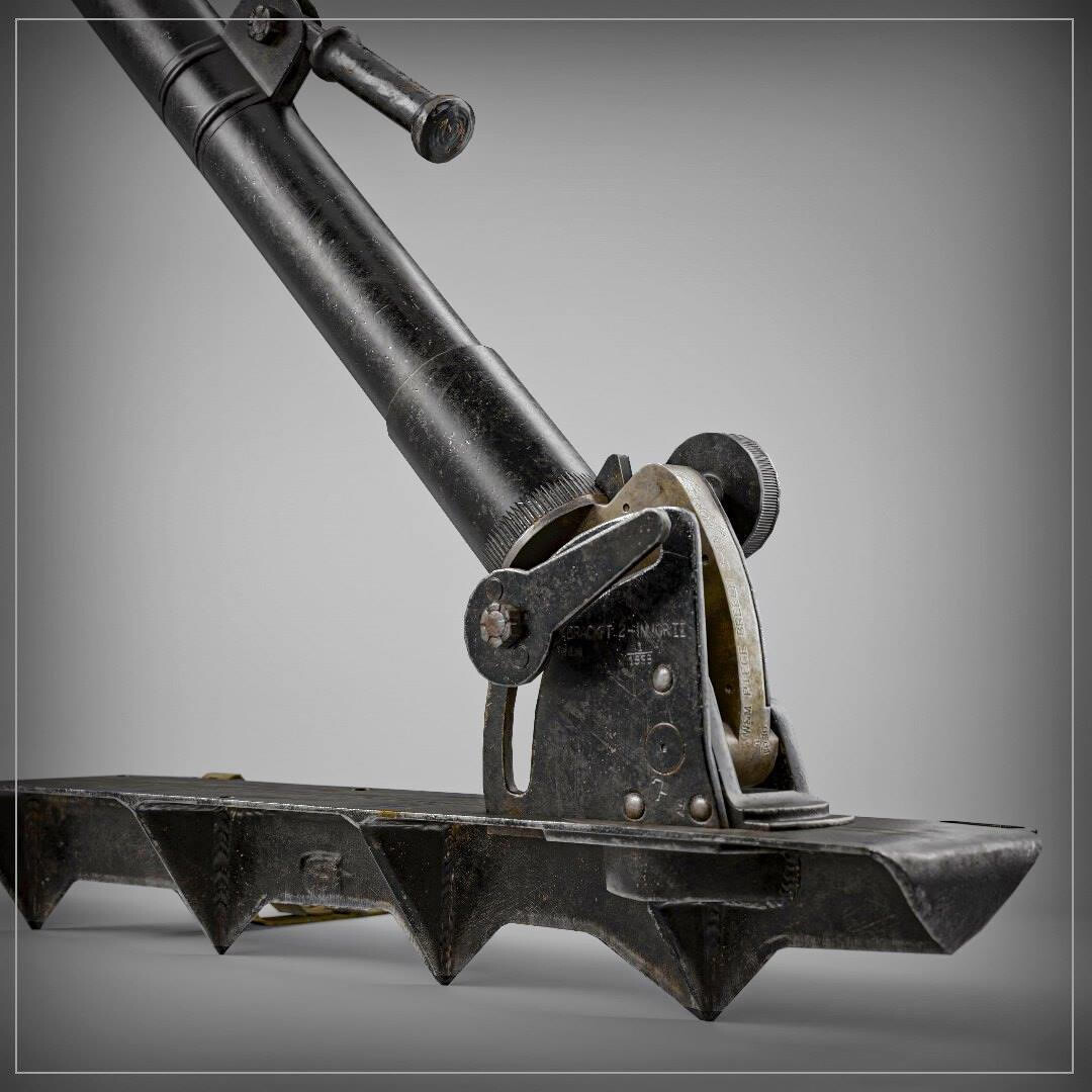 ArtStation - Mortar RM-38 GameReady