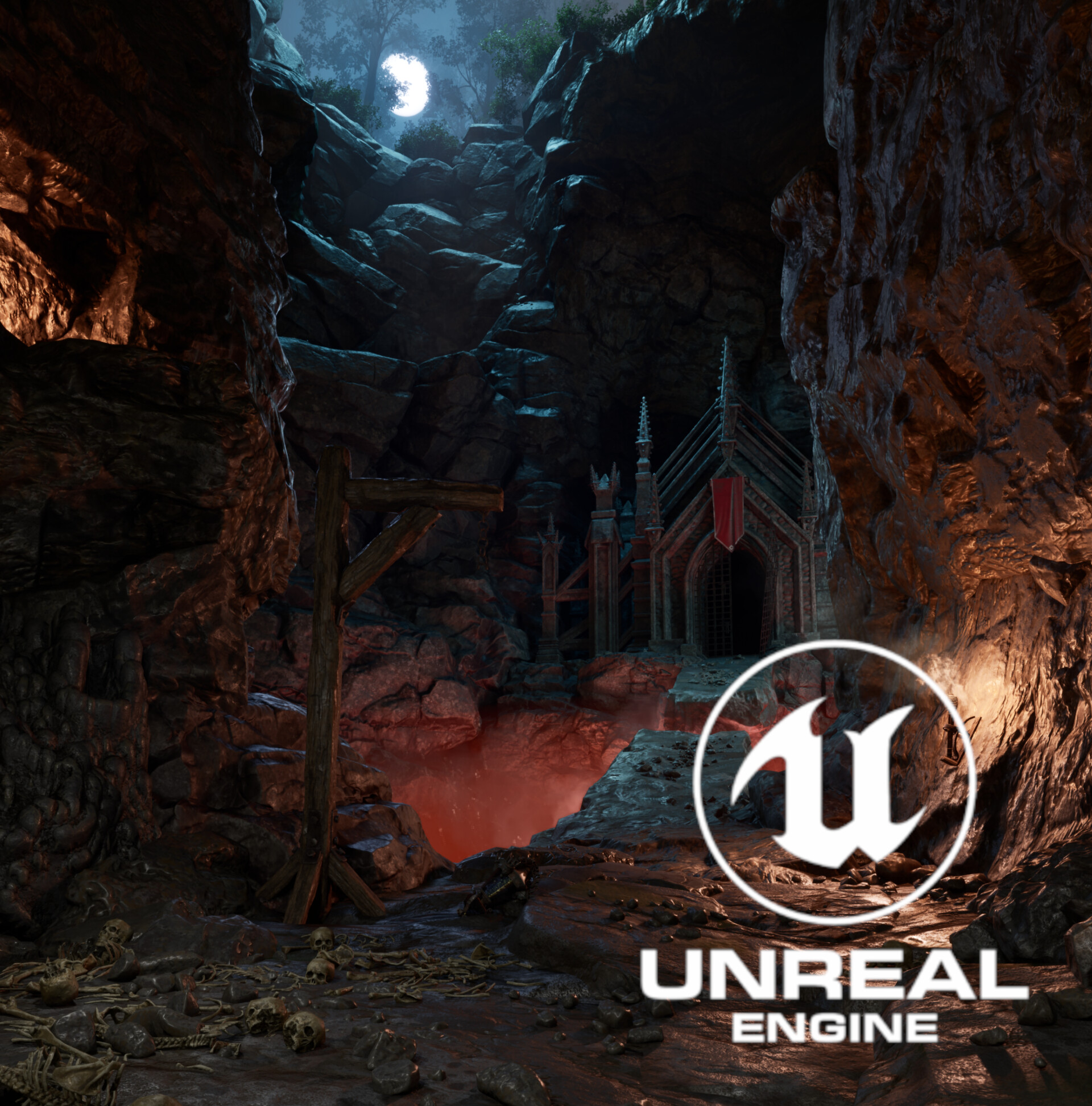 ArtStation - The Lost Chapel - UE5 Environment