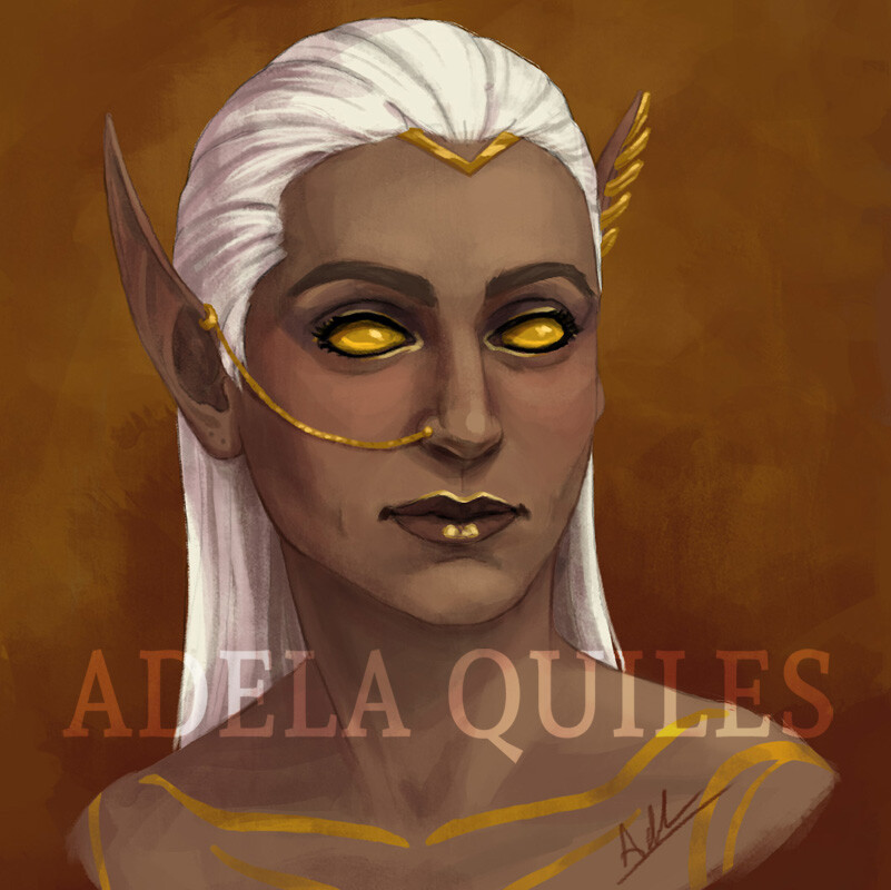 ArtStation - Halsania, follower of Calistria