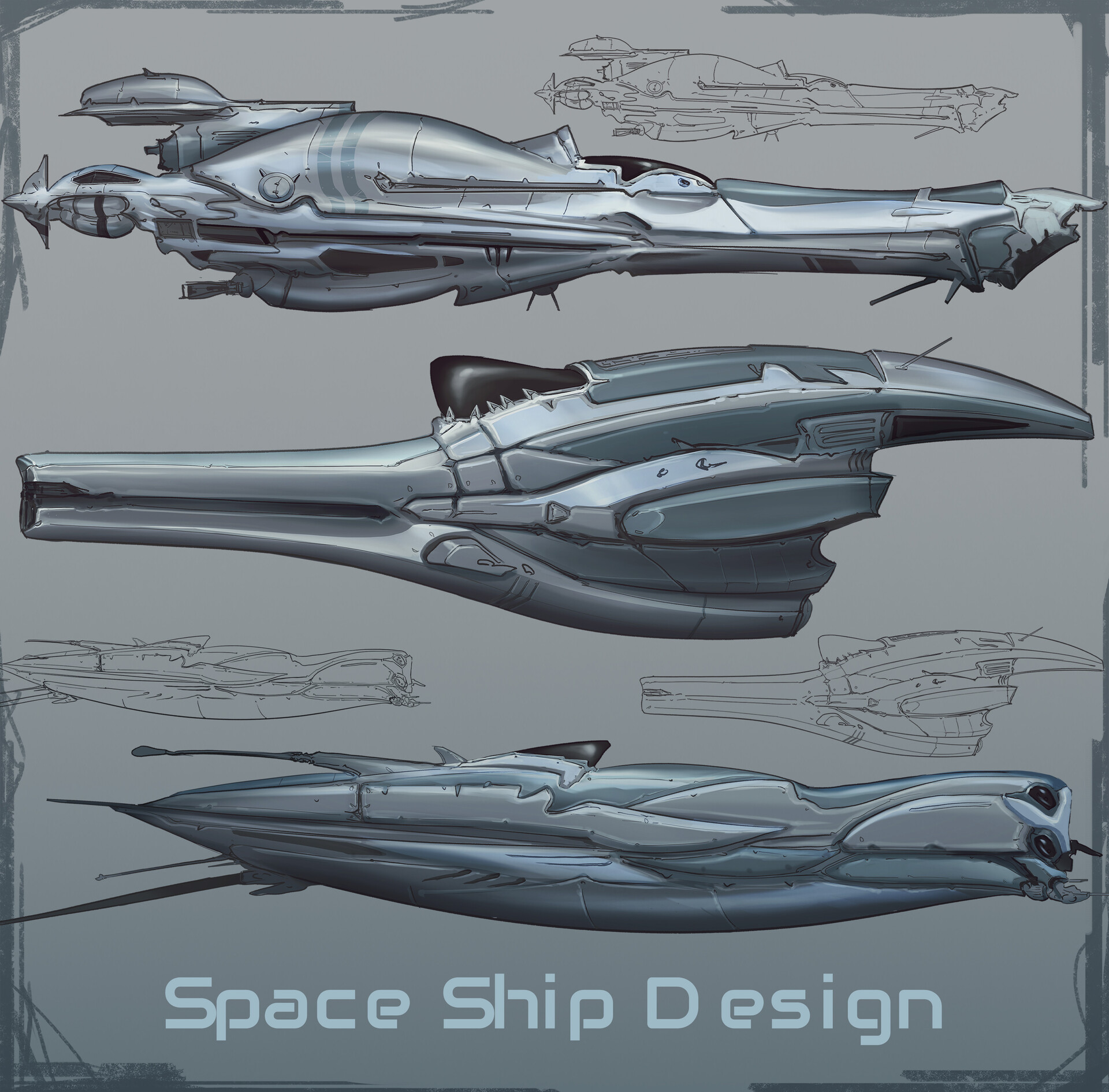 ArtStation - space ships