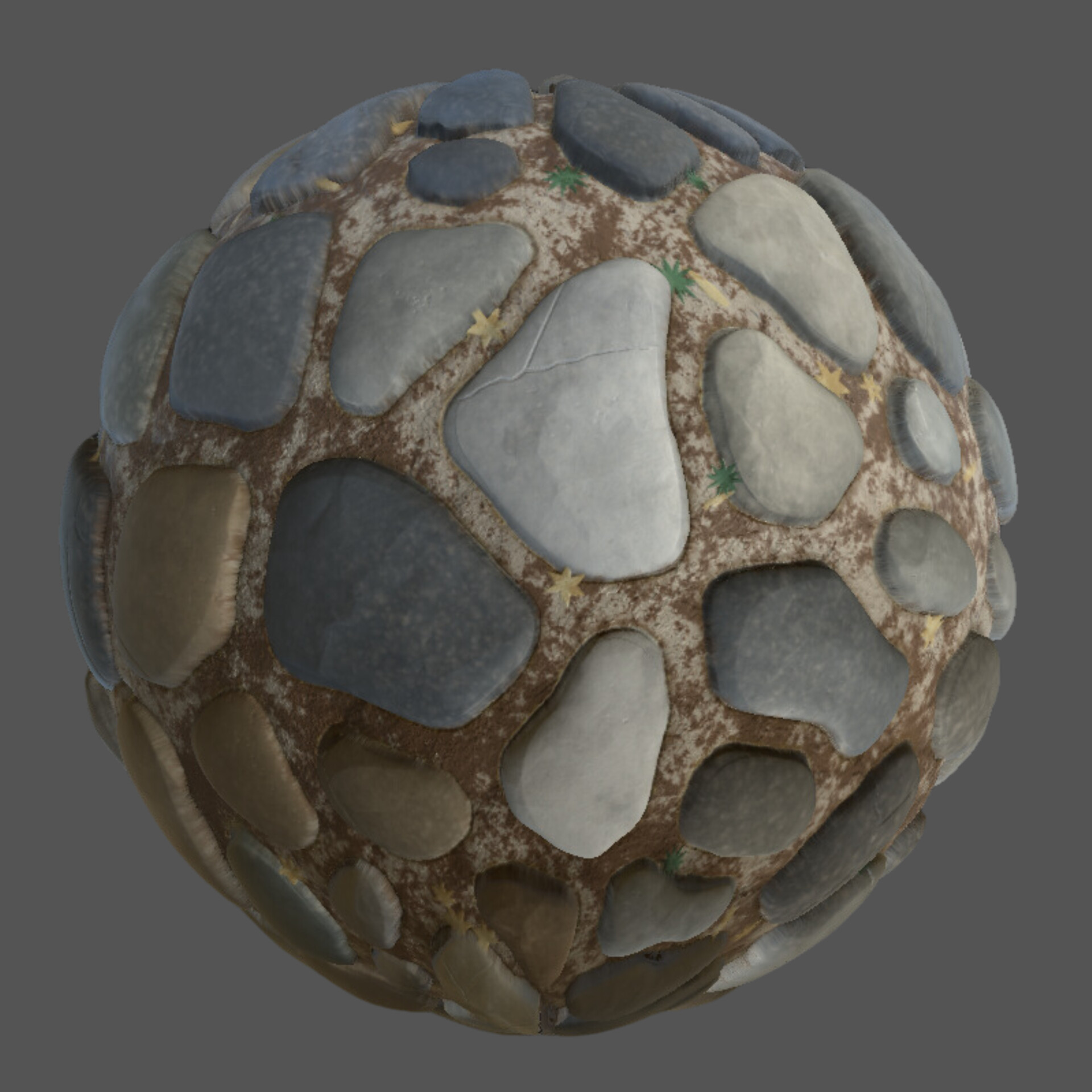 ArtStation - Stylized Cobblestone