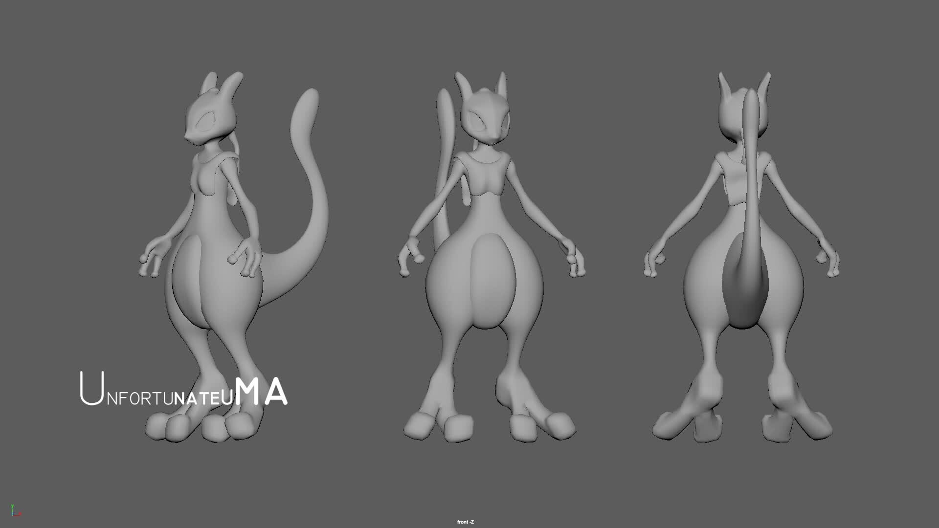 ArtStation - Mewtwo