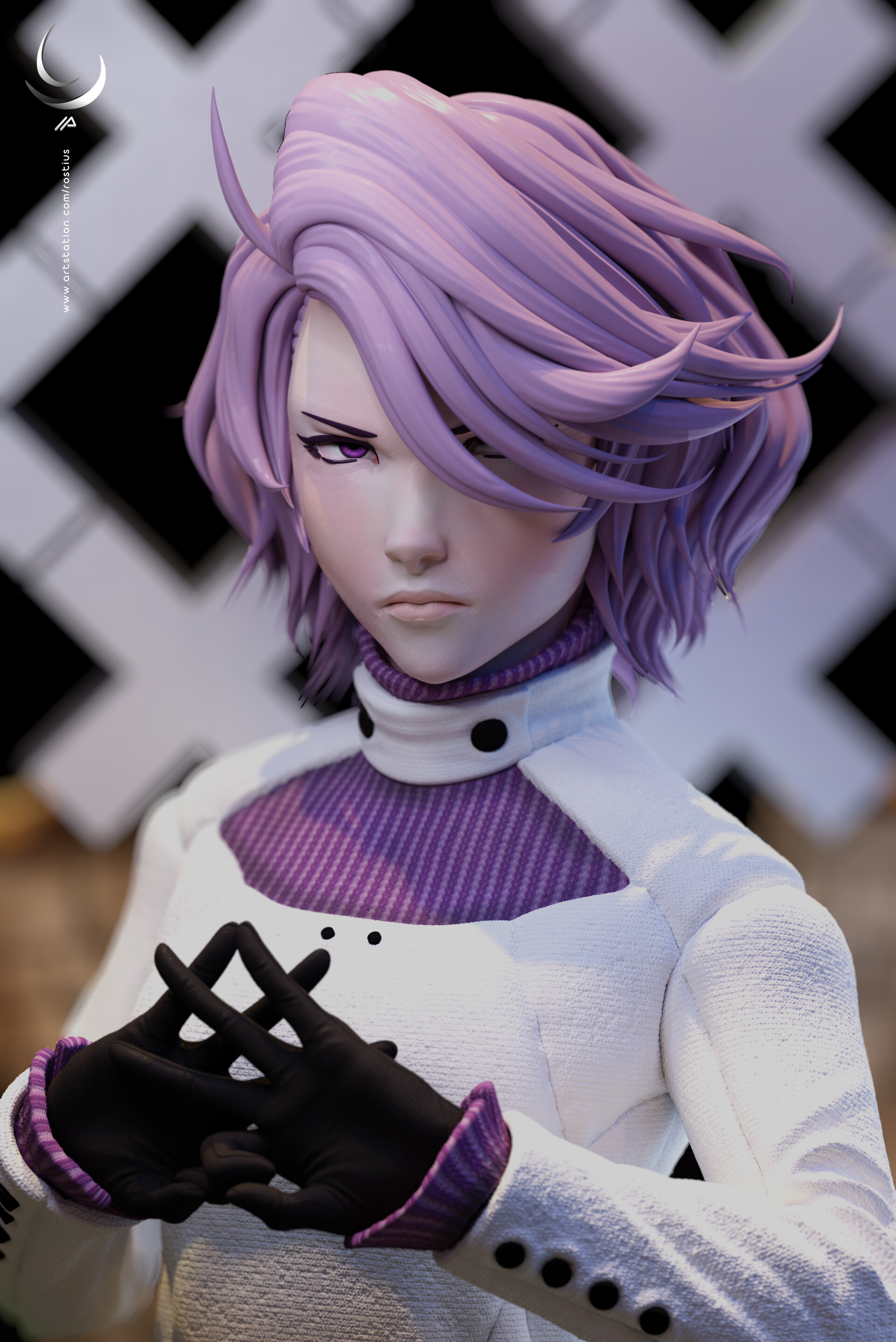 ArtStation - Tokiko Shigure Figure (Fan Art)