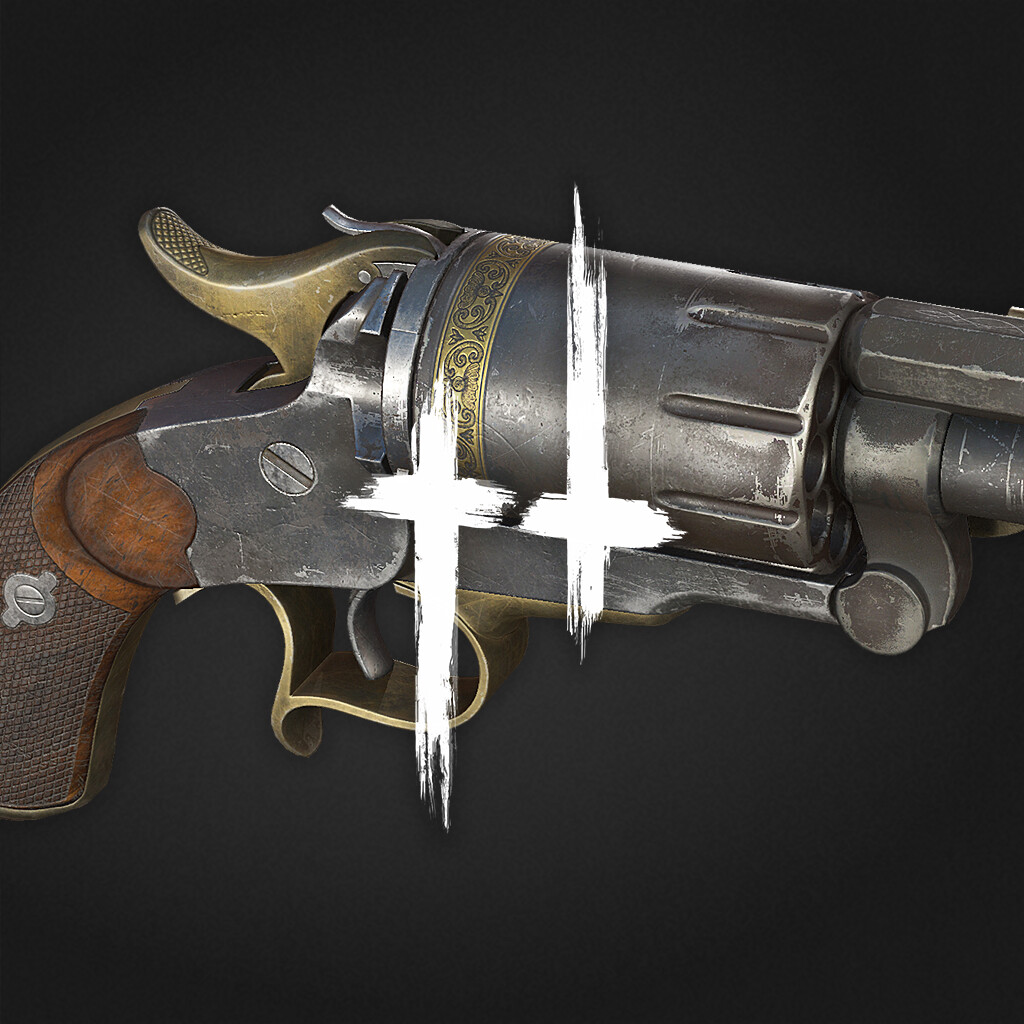 ArtStation - Hunt Showdown - Lemat Mark II Uppermat