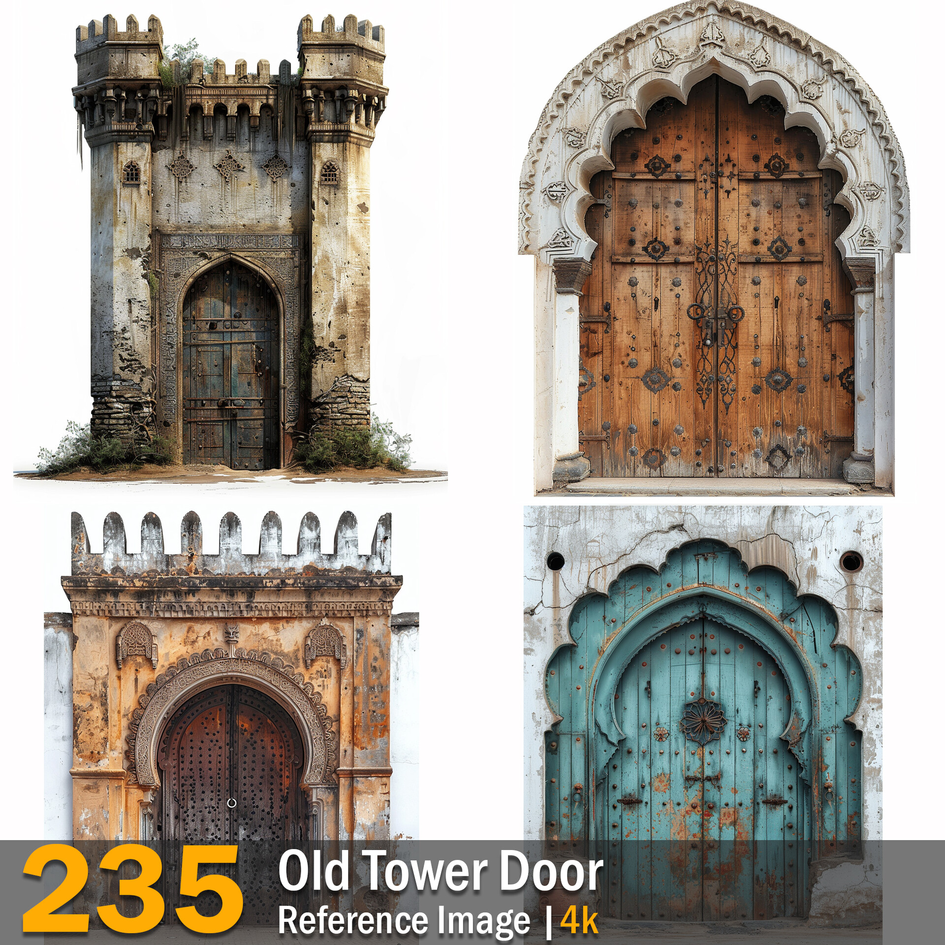 ArtStation - Old Tower Door | Reference Images | 4k