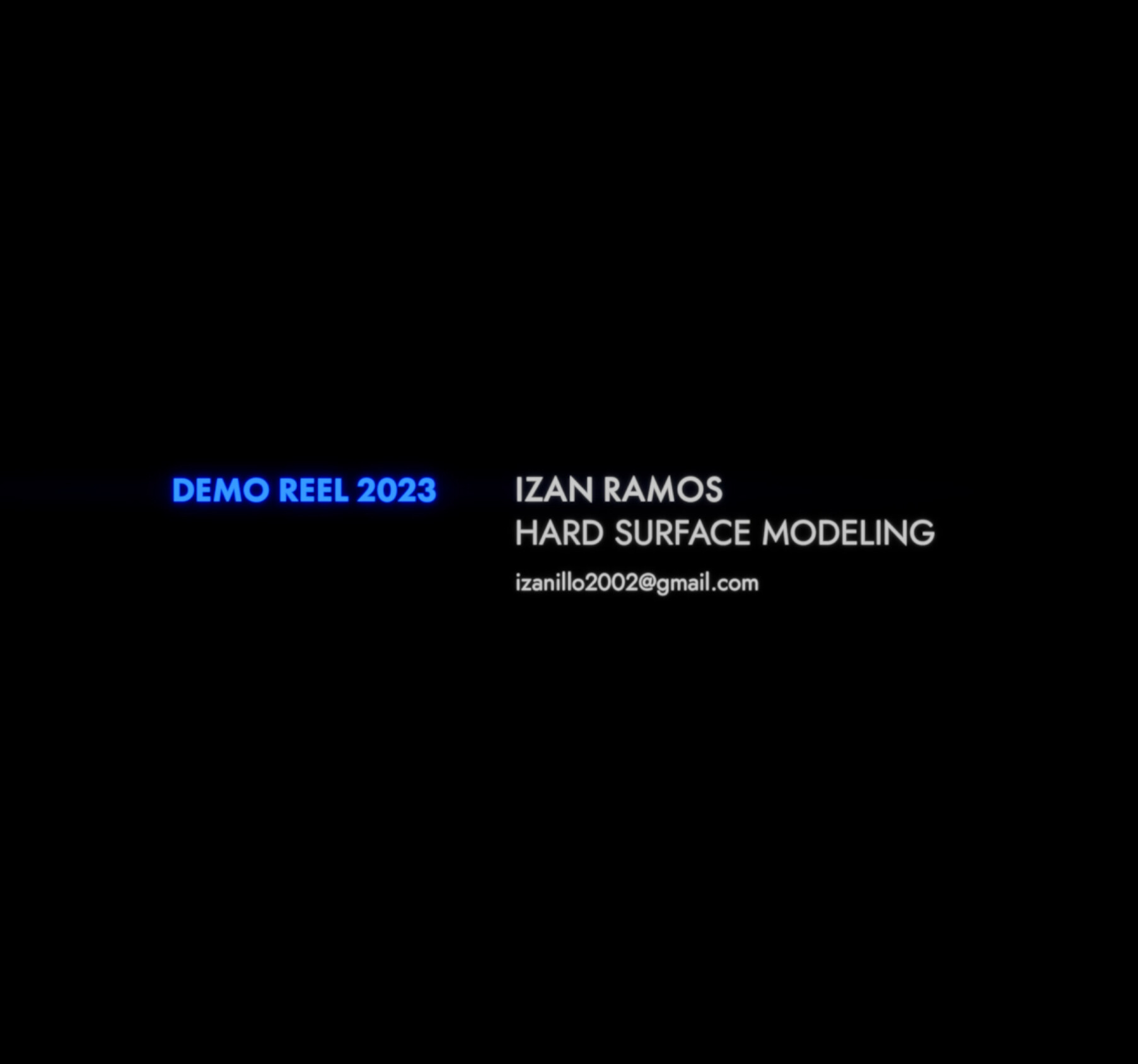 ArtStation - Demo Reel 2023