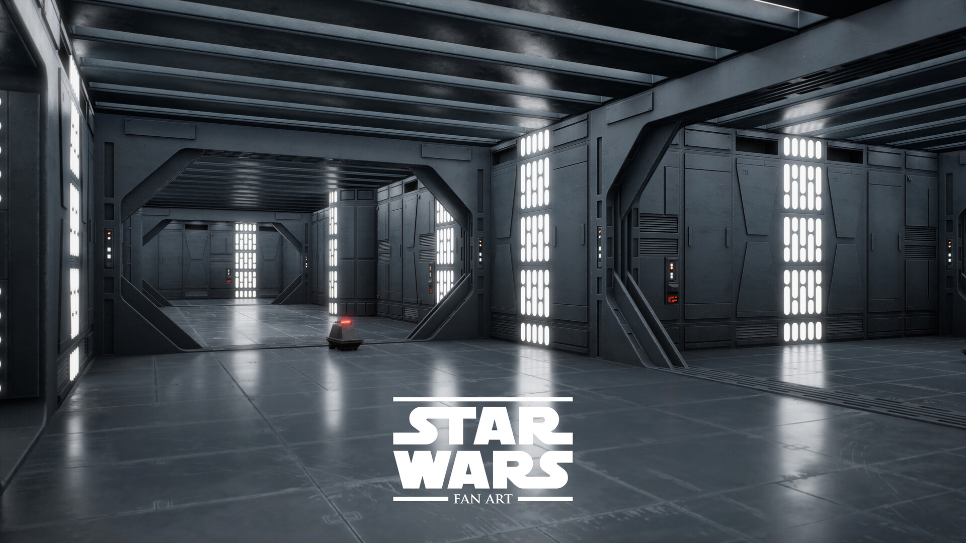 ArtStation - Star Wars | Imperial Destroyer Hallway