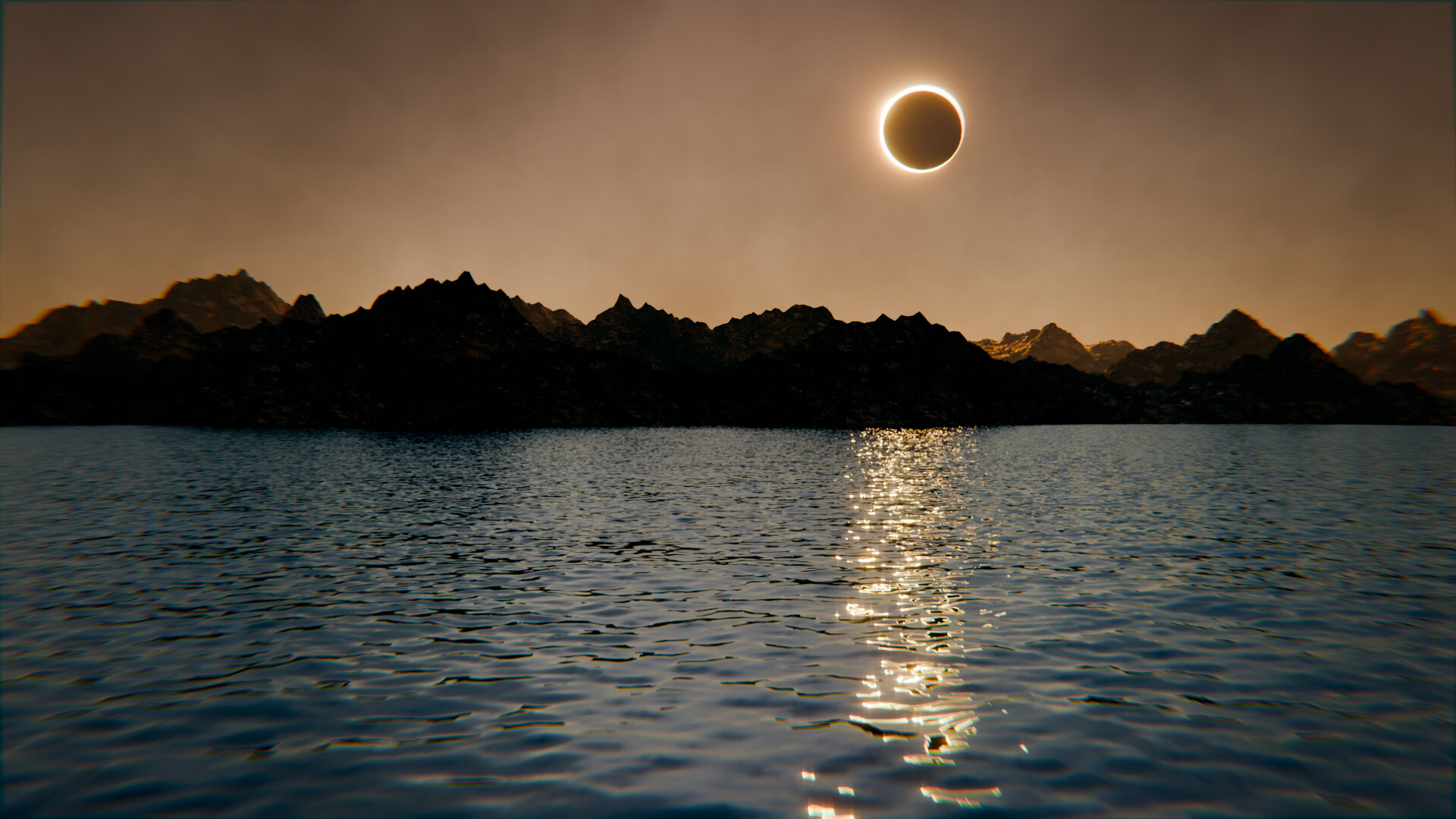 ArtStation - Eclipse Lake Environment