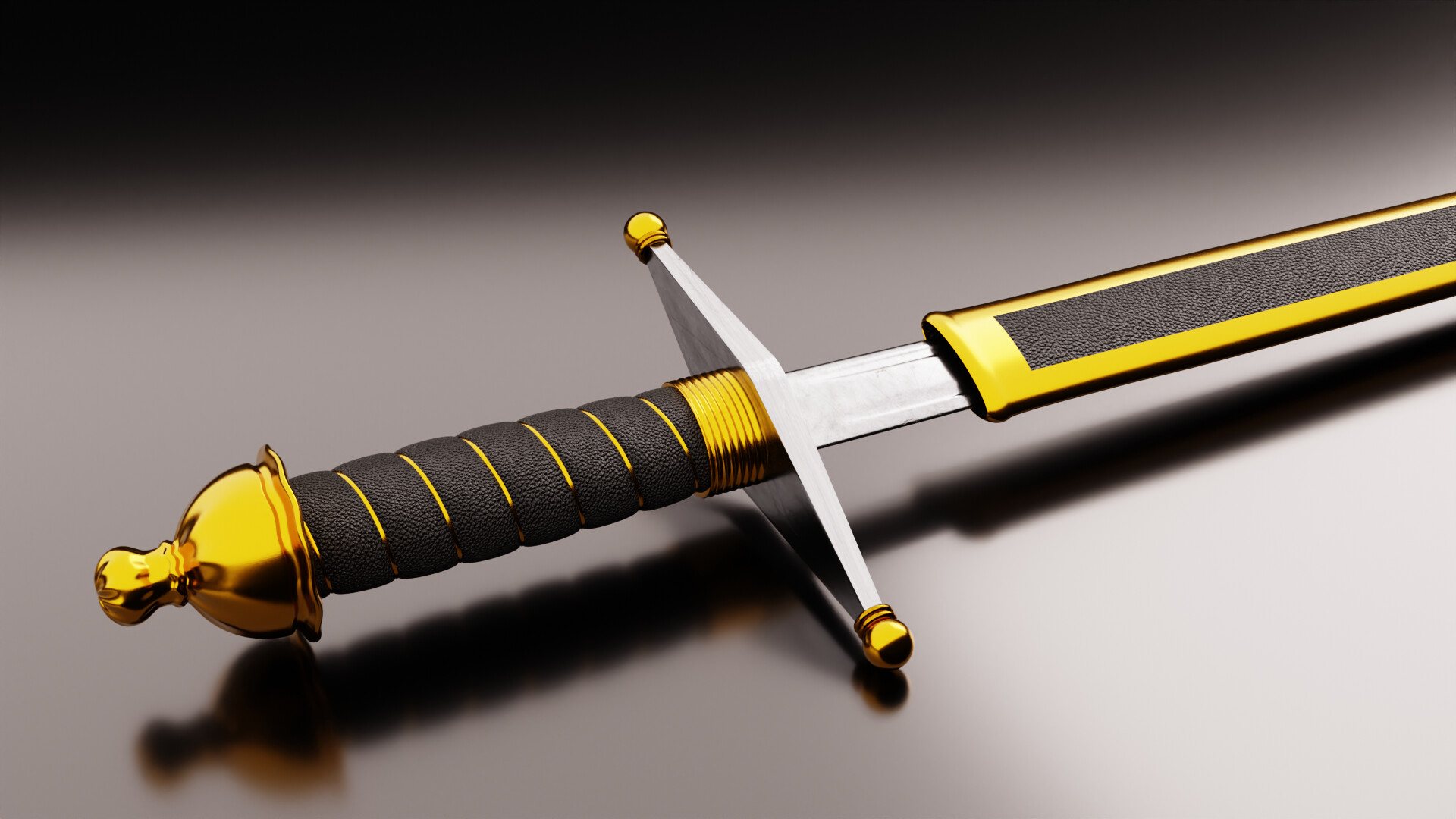 ArtStation - 3D Realistic Sword Model