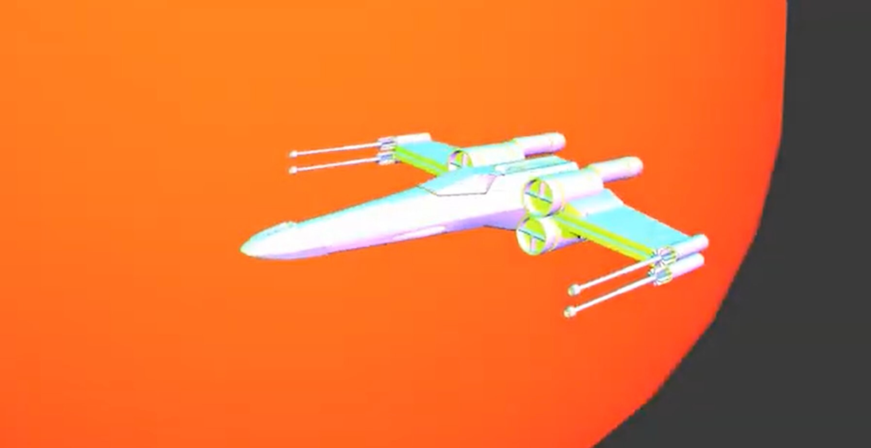 ArtStation - Motion Capture: X Wing Flight (2024)