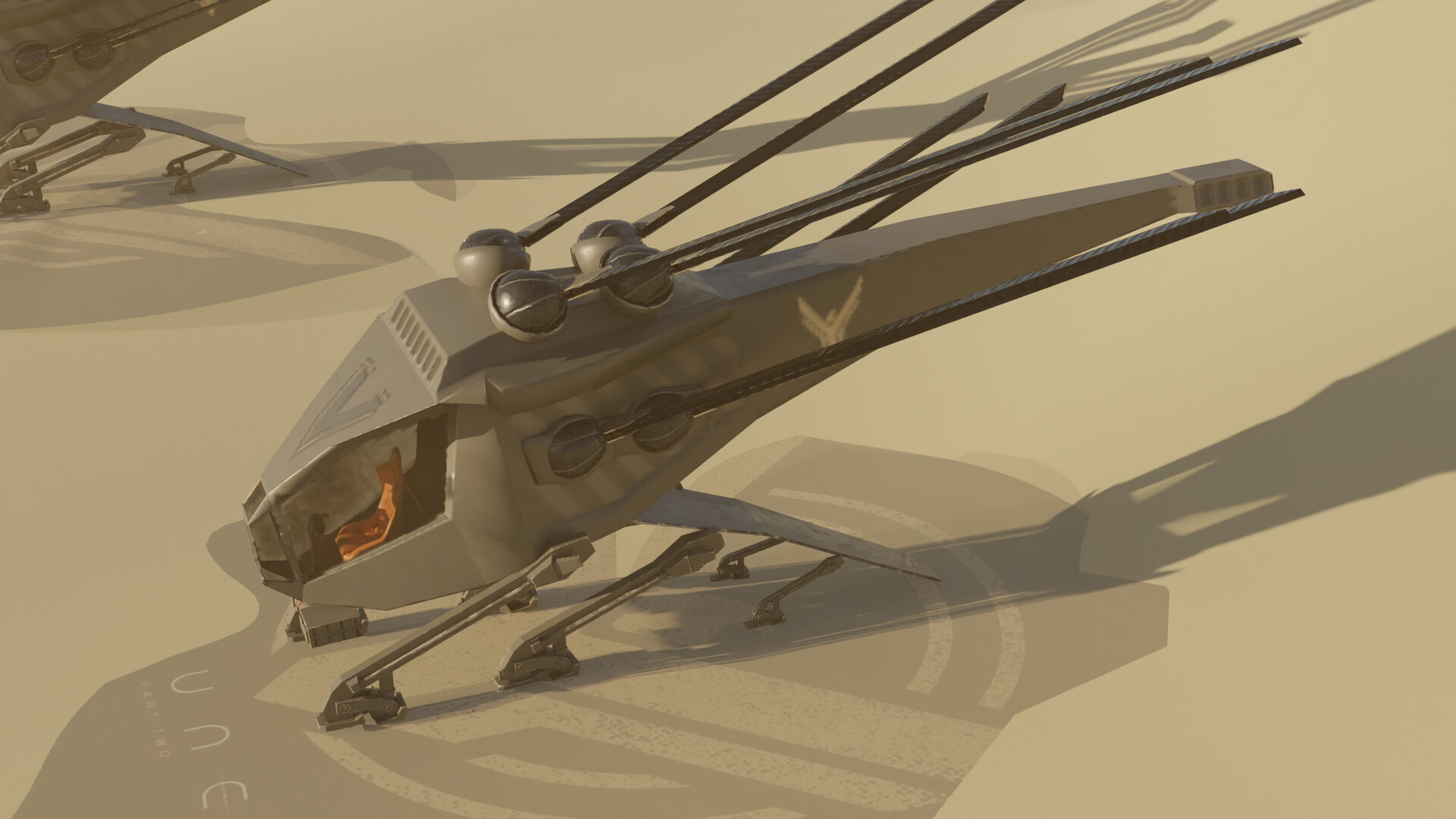 ArtStation - Dune Ornithopter