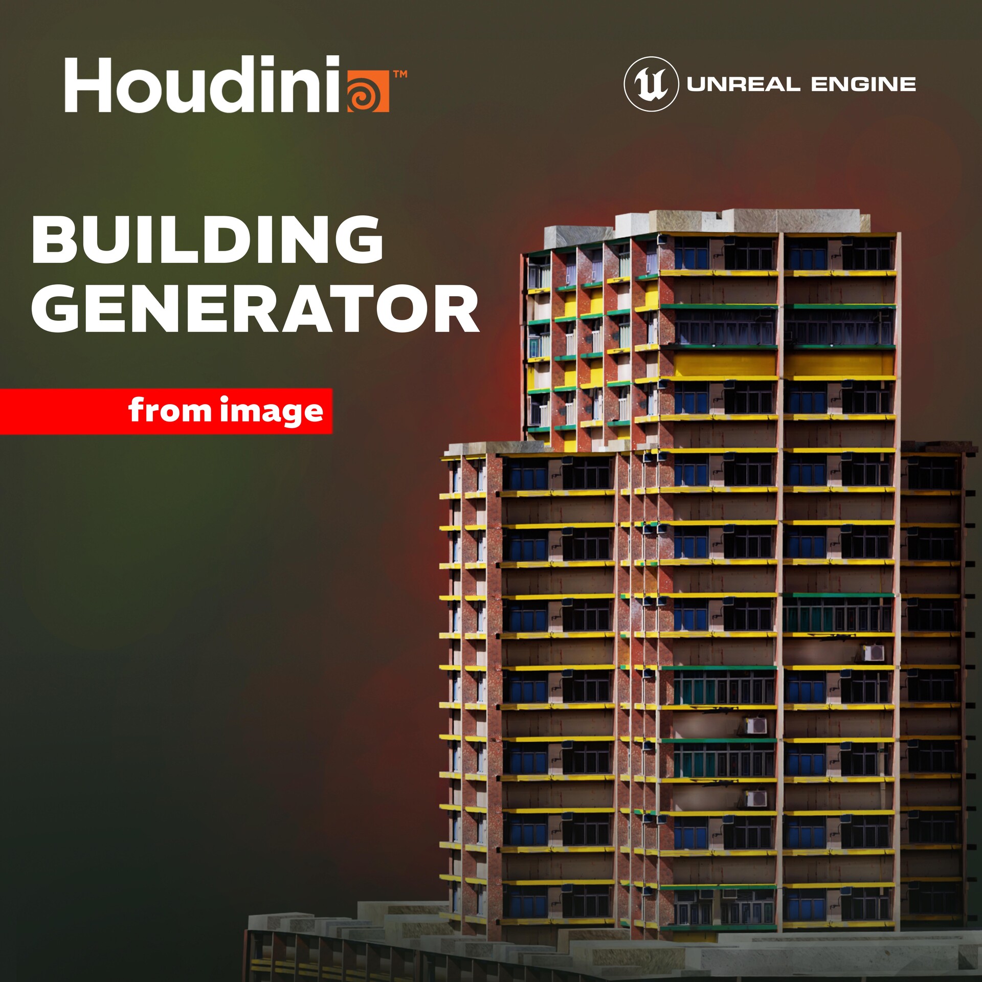 Radu Cius - Building Generator from Images: Houdini 20.5 Tutorial