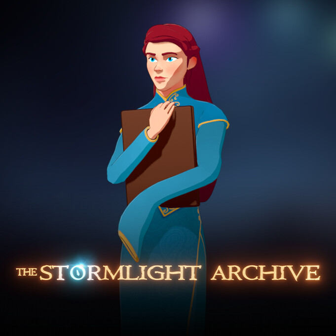 ArtStation - Shallan Davar, Stormlight Archive "Fan Art"