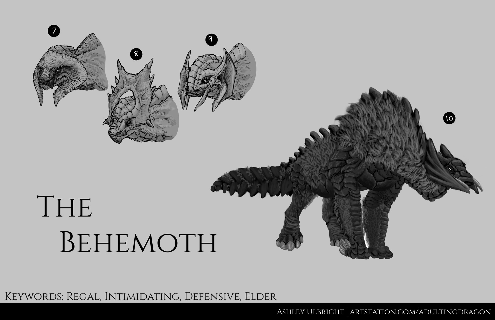 ArtStation - Creature Design - The Behemoth