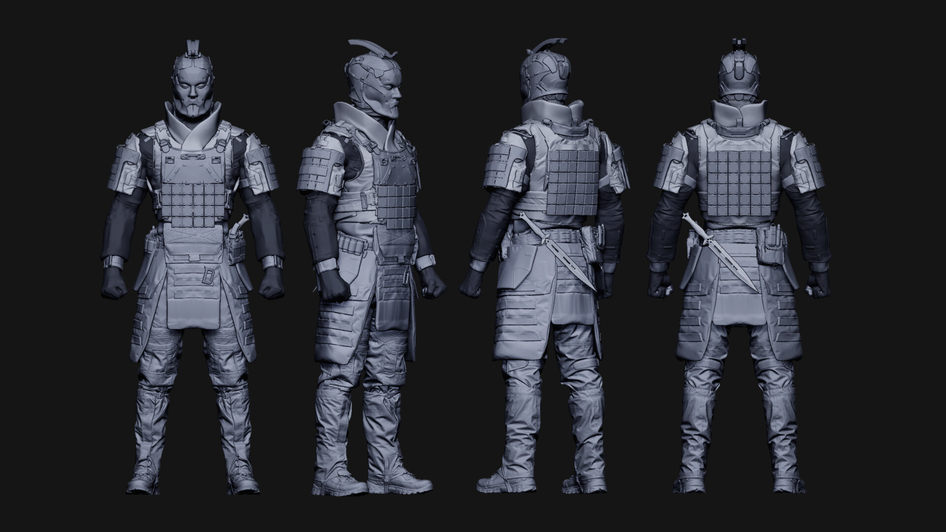 ArtStation - Hard Surface Sculpting Exercises