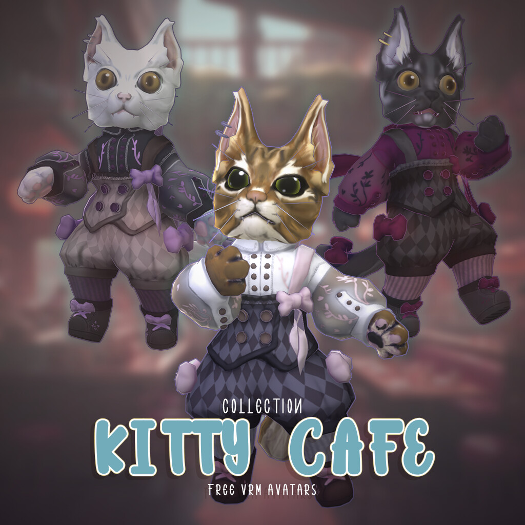 ArtStation - Kitty Cafe Project