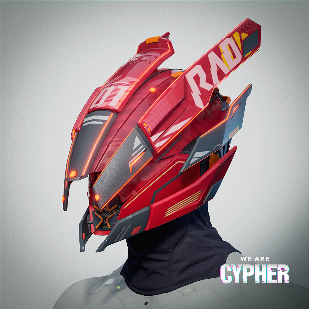 ArtStation - Helmet - Cypher
