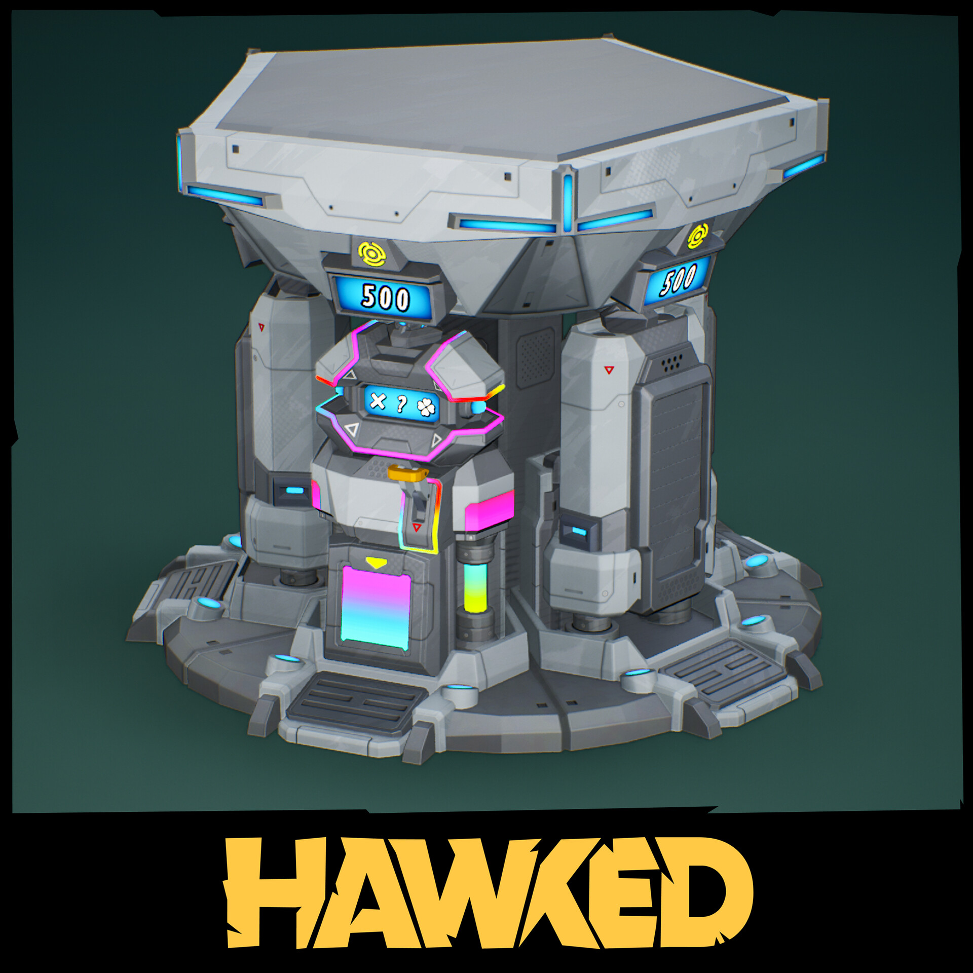 ArtStation - HAWKED | Shop on a extraction point