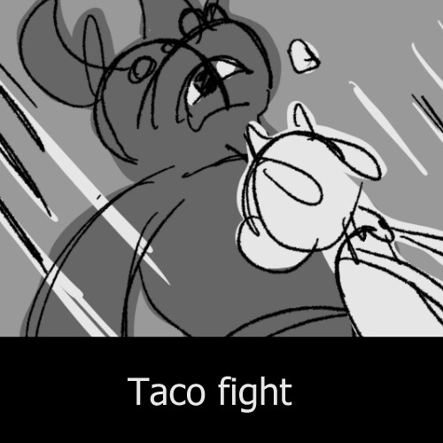 ArtStation - Taco fight