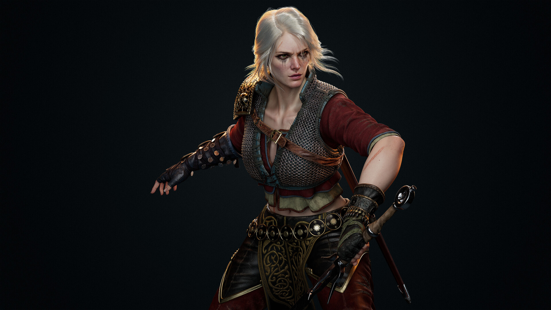 ArtStation - Witcher Ciri Fanart