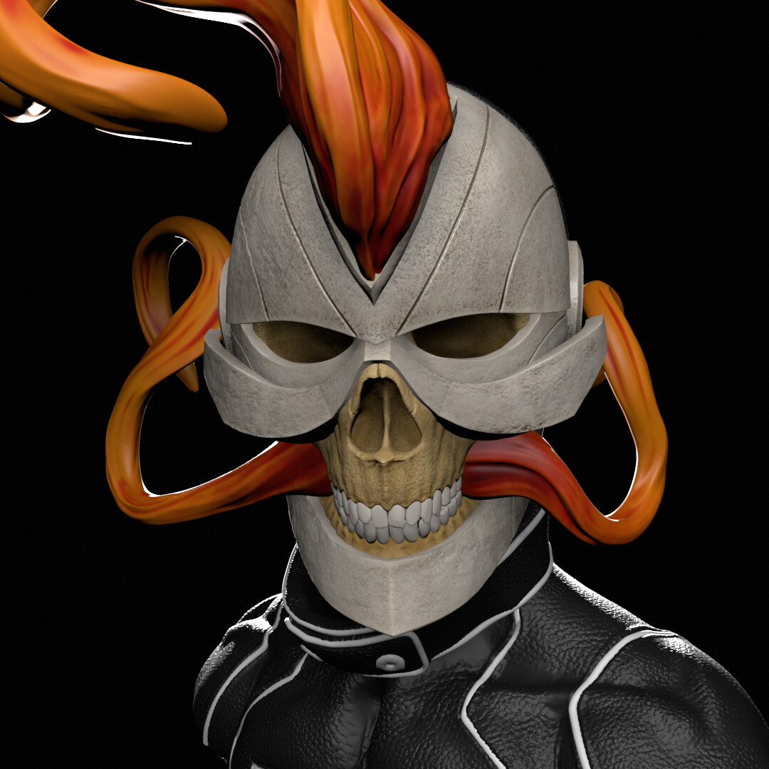ArtStation - Robbie Reyes Ghost Rider