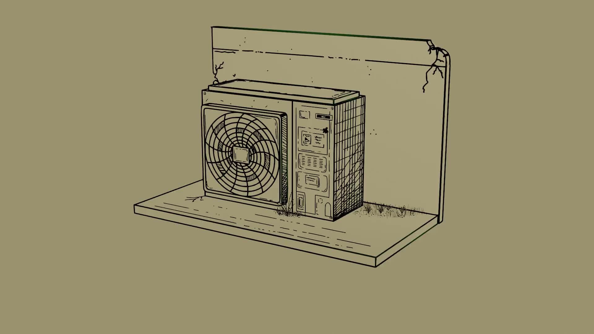ArtStation - air conditioner