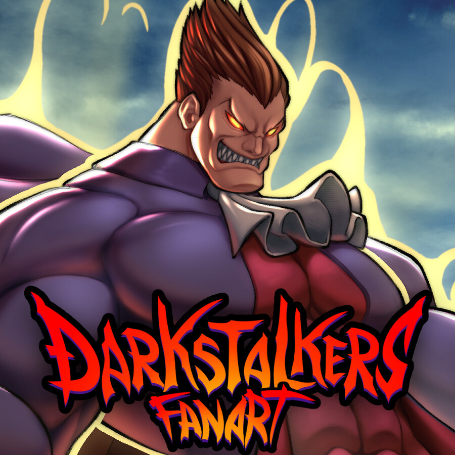 ArtStation - Demitri Maximoff Darkstalkers Fanart