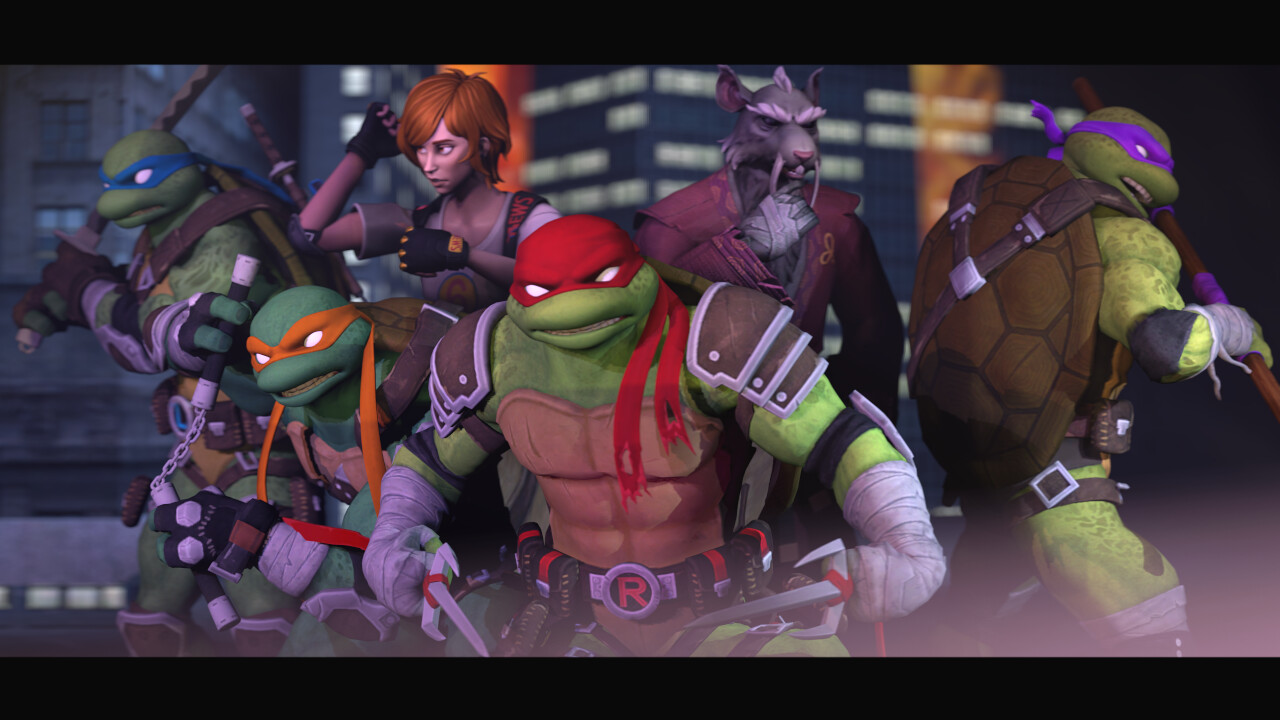 ArtStation - [SFM] TMNT 2012 Render Remake