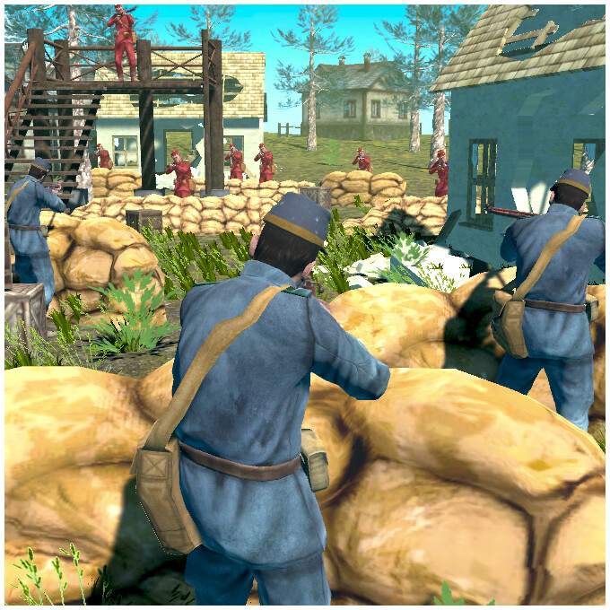 ArtStation - Civil War Level Design