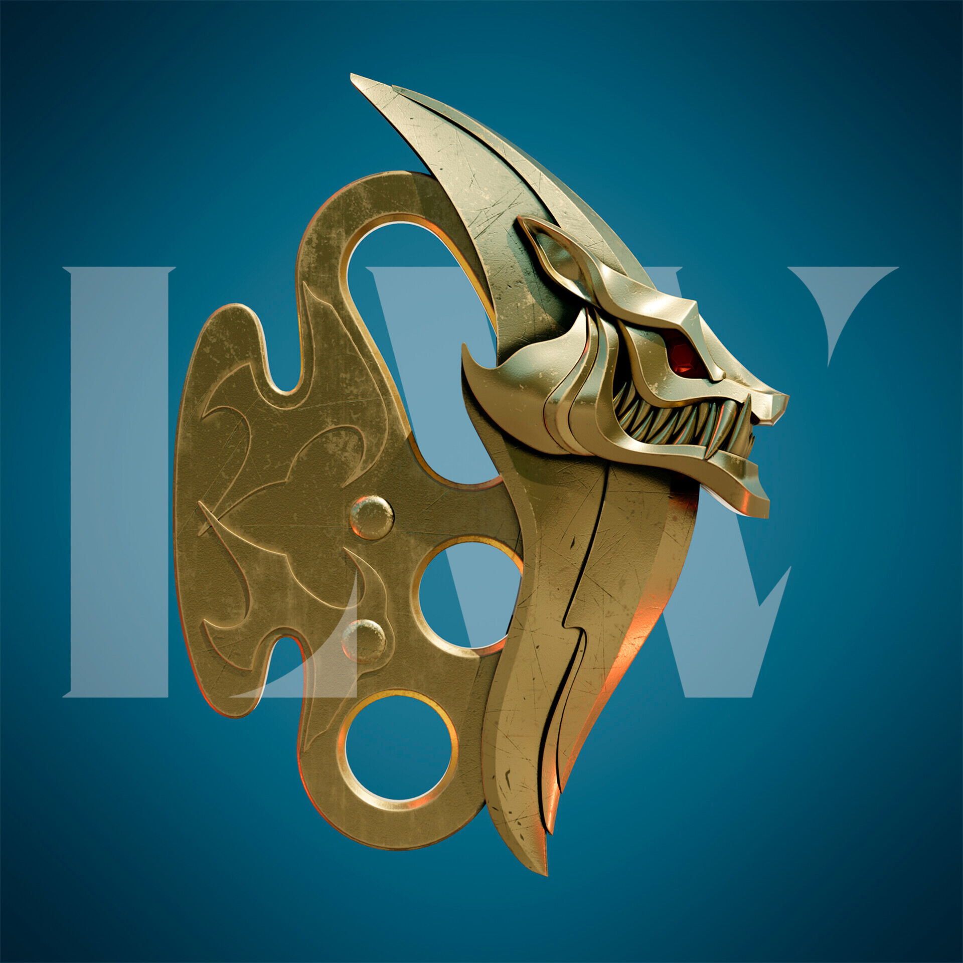 ArtStation - Sett Brass Knuckles