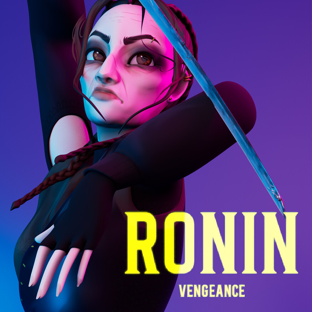 ArtStation - Ronin | Personal Work | 3D Model & Concept art