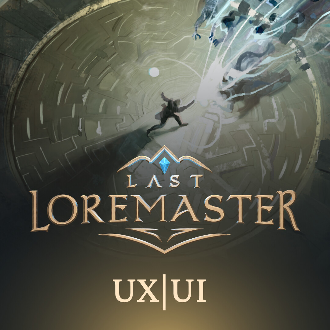 ArtStation - The Last Loremaster / UX-UI