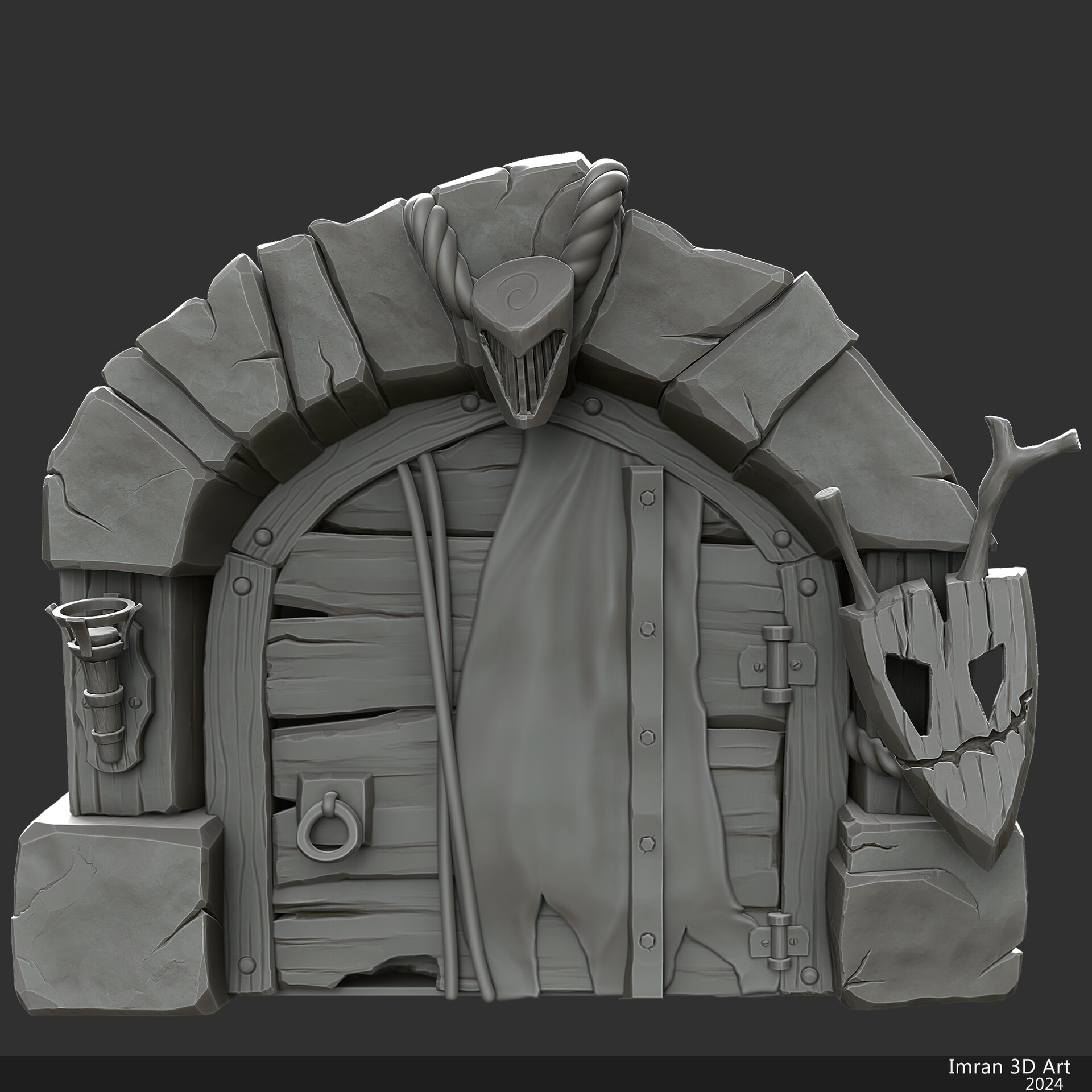 ArtStation - Fantasy door