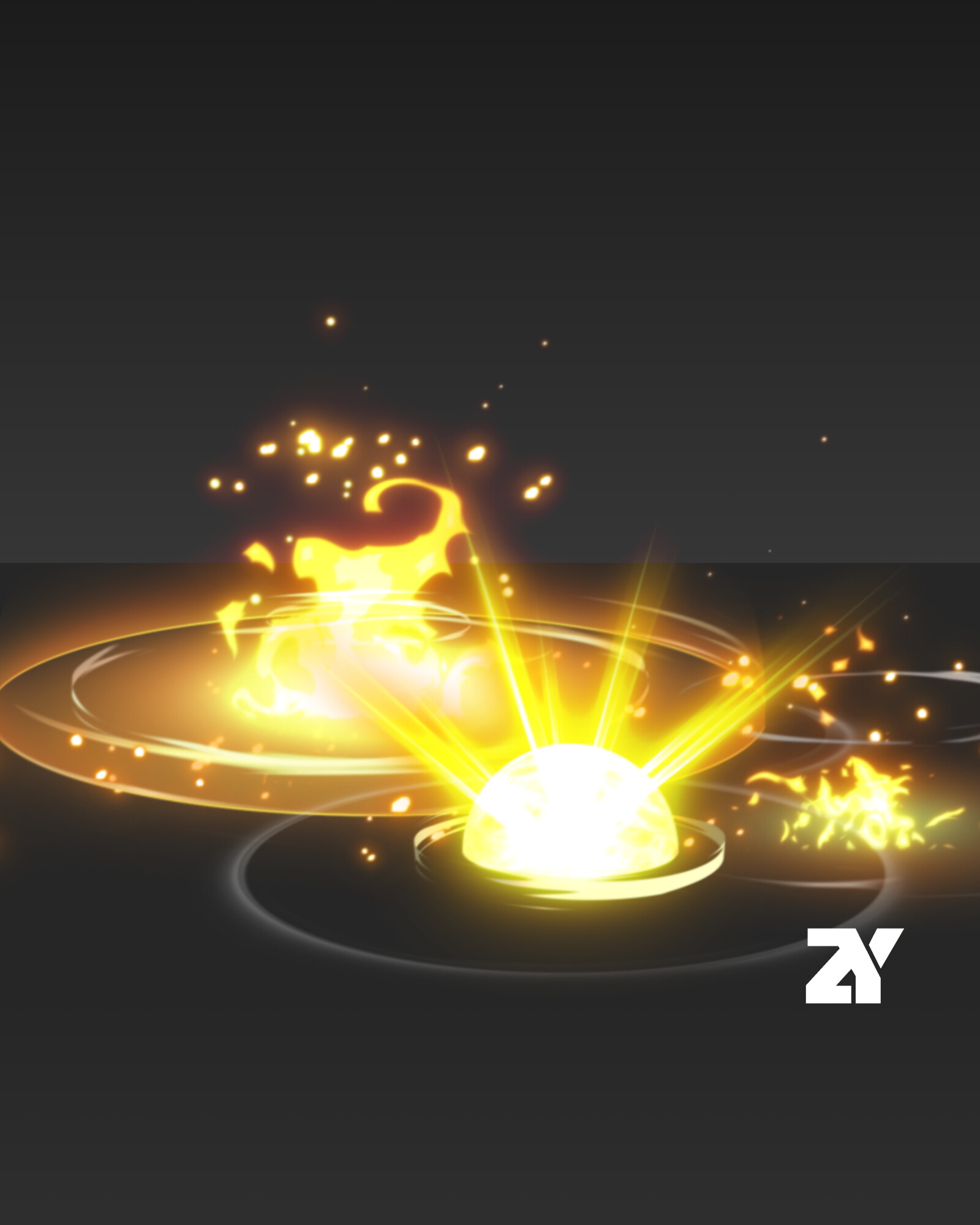 ArtStation - Energy Explosion - Continuous Attack