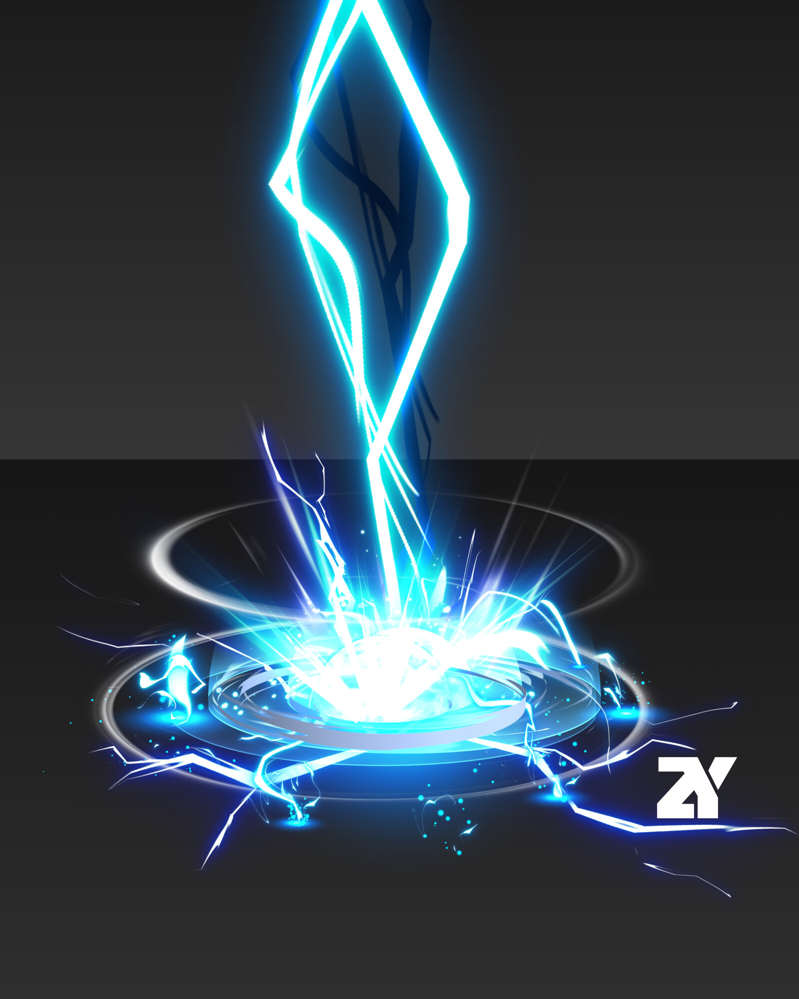 ArtStation - Lightning Continuous Attack