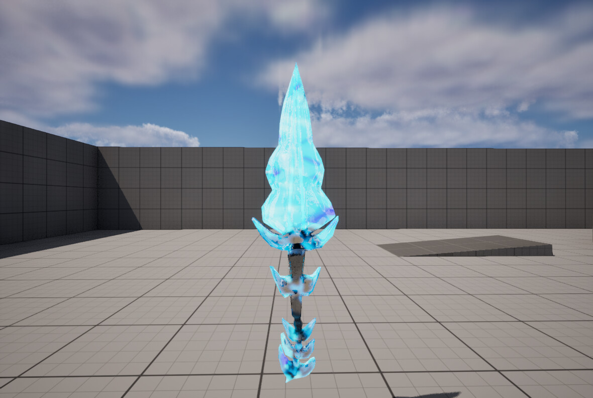 ArtStation - cyberbone great sword