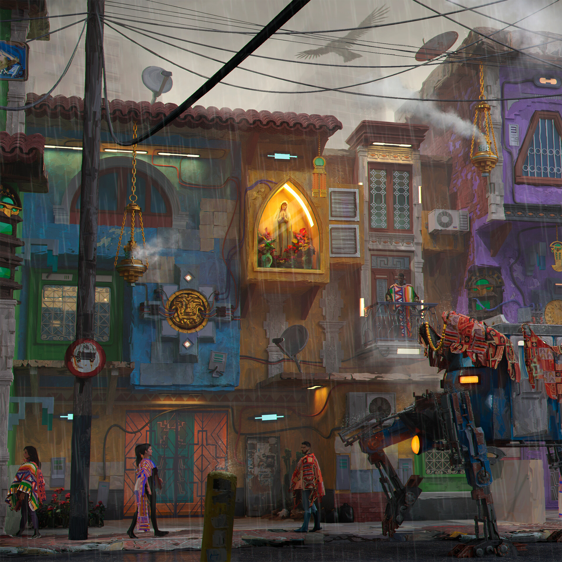 ArtStation - Streets of Nisdaq