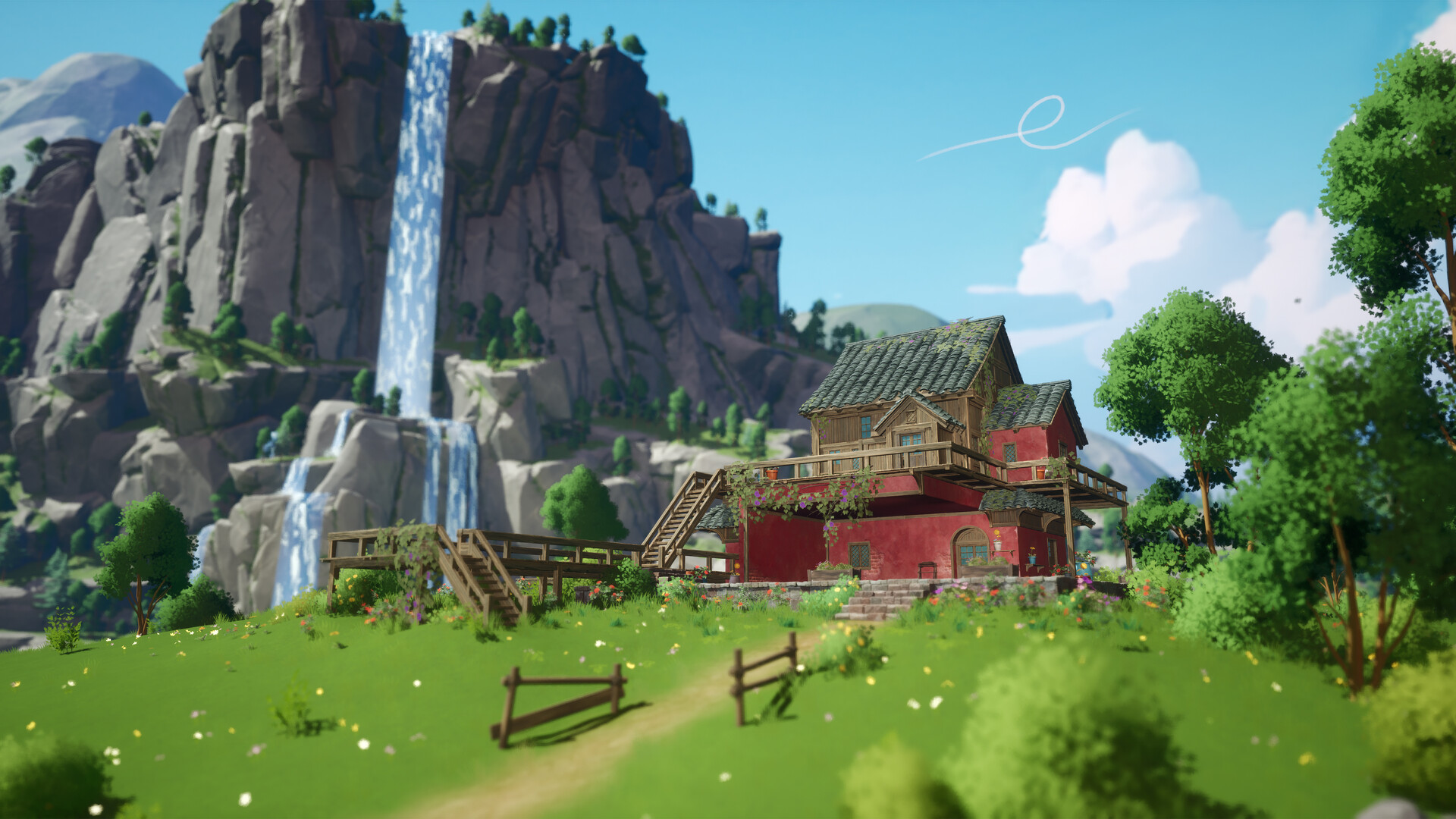 ArtStation - Stylized_Cafe_Gallery