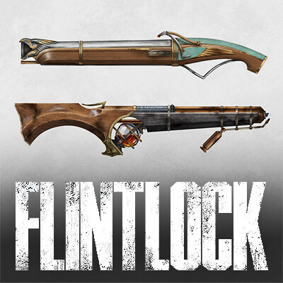 ArtStation - Flintlock: The Siege of Dawn Firearm Concepts