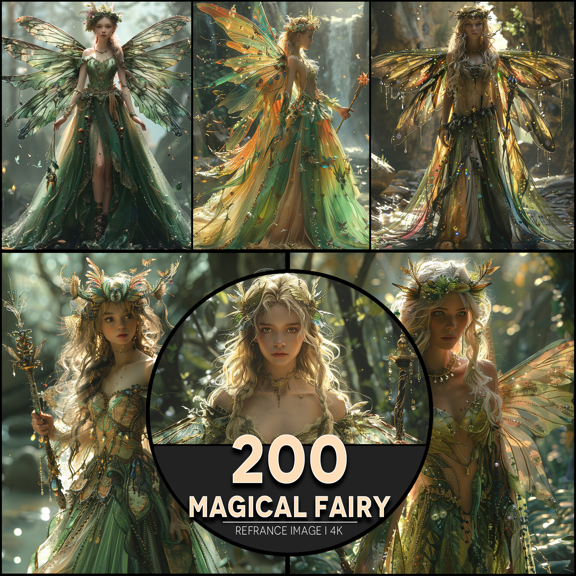 ArtStation - Magical Fairy 4K Reference/Concept Images