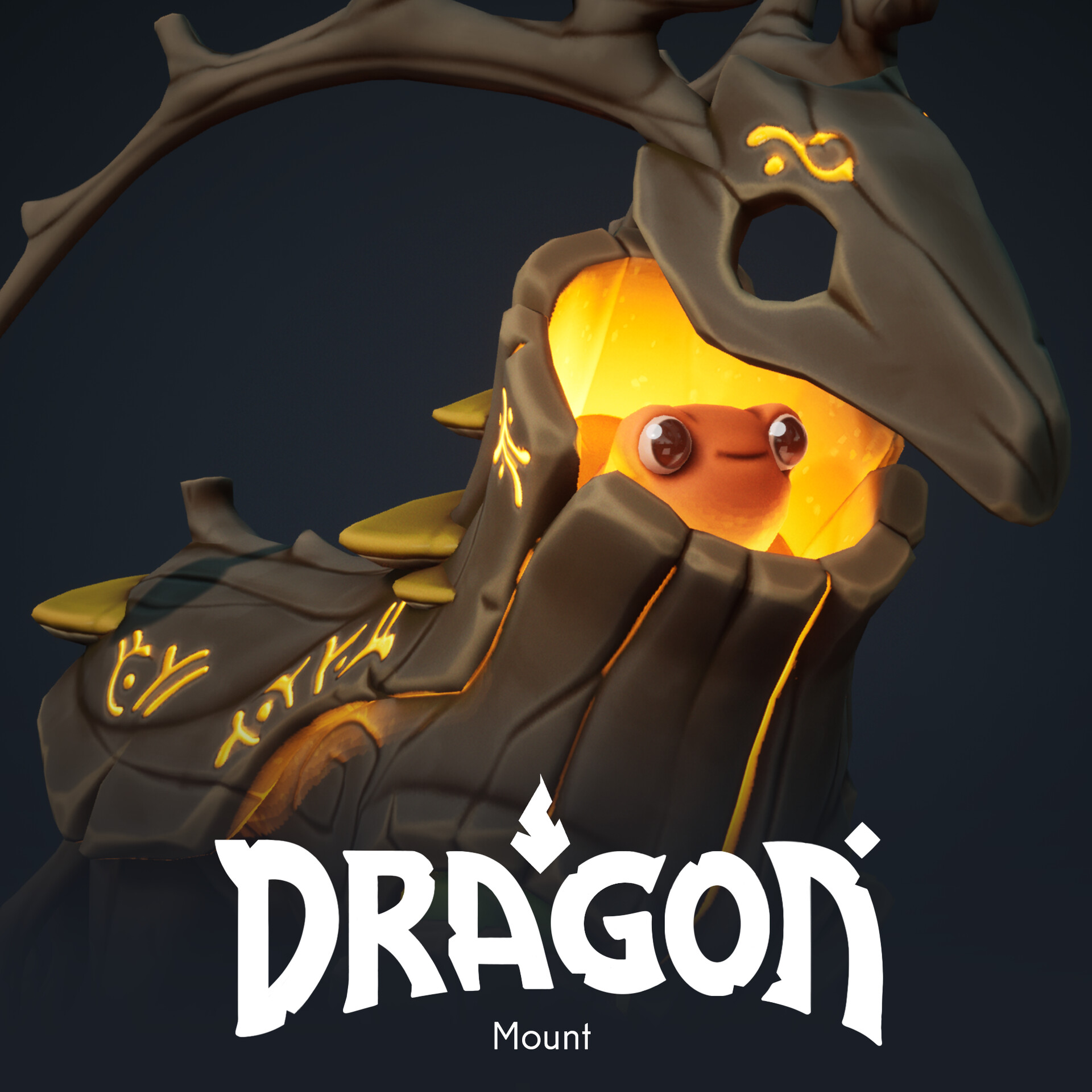 ArtStation - Project Dragon (Unreleased) - Mount