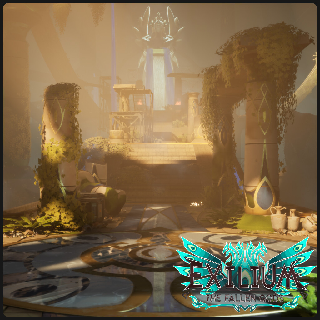 ArtStation - Exilium: Hera Scene Renders