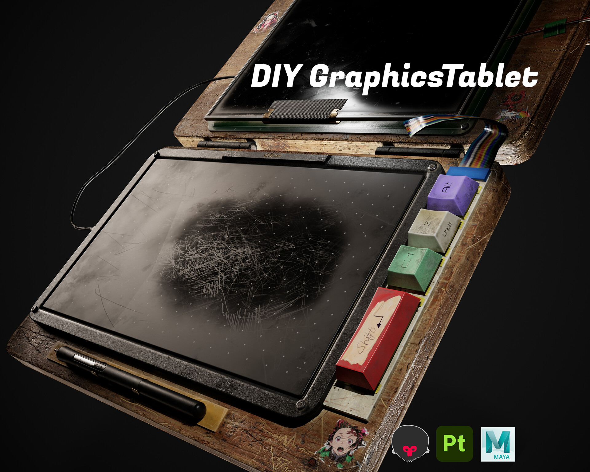 ArtStation - DIY GraphicsTablet