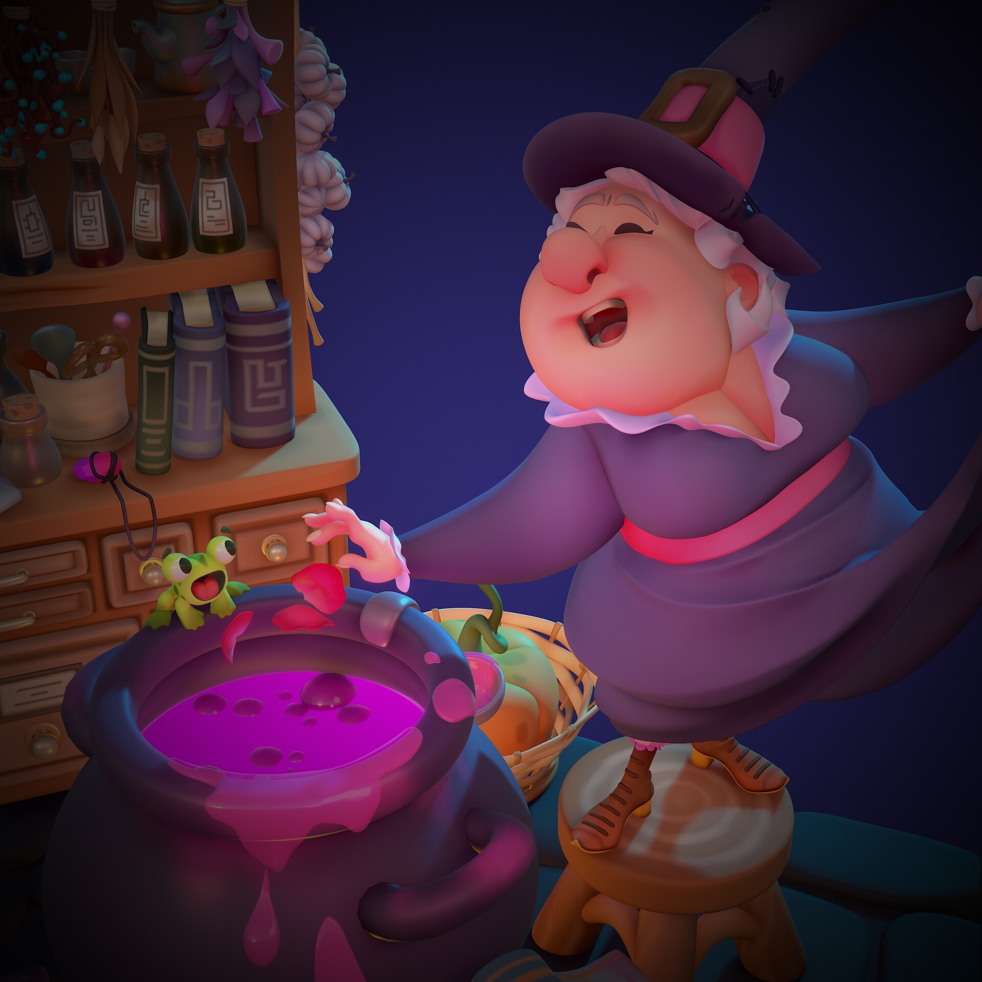 ArtStation - Chubby witch