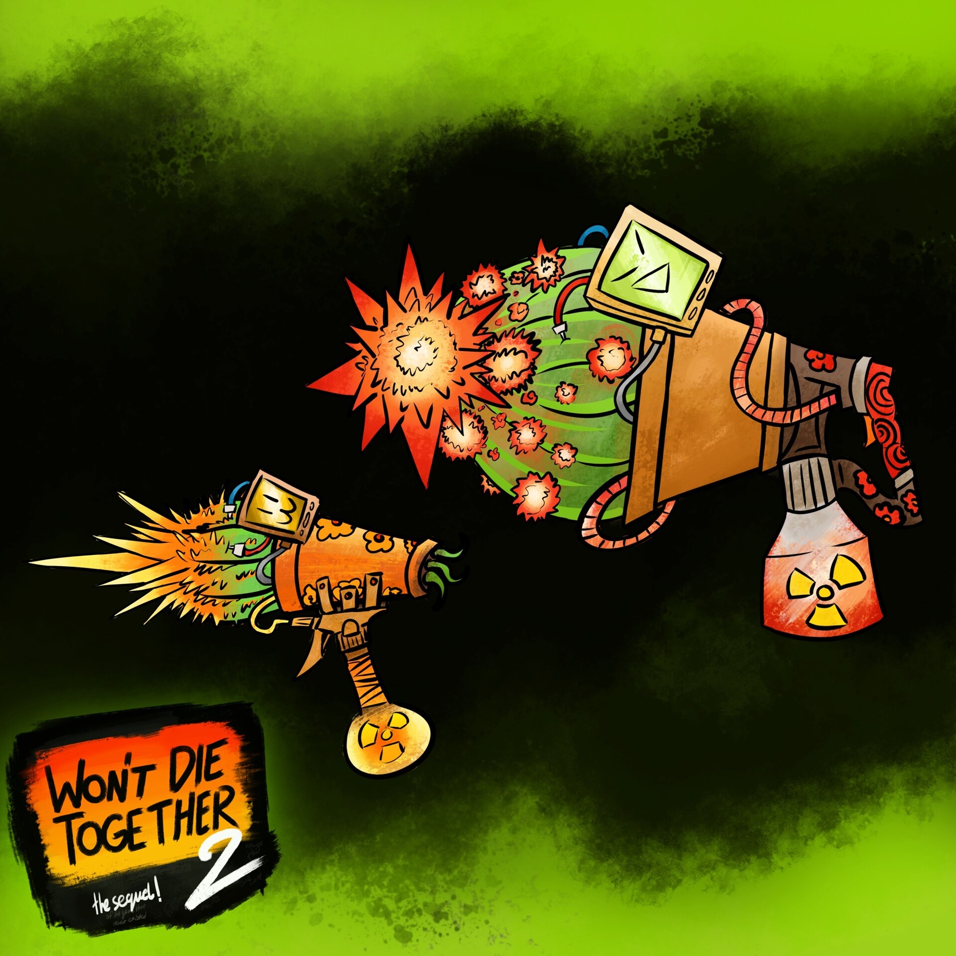 ArtStation - Weapon Concept - Cactus Guns - Won't Die Together 2 (2023)